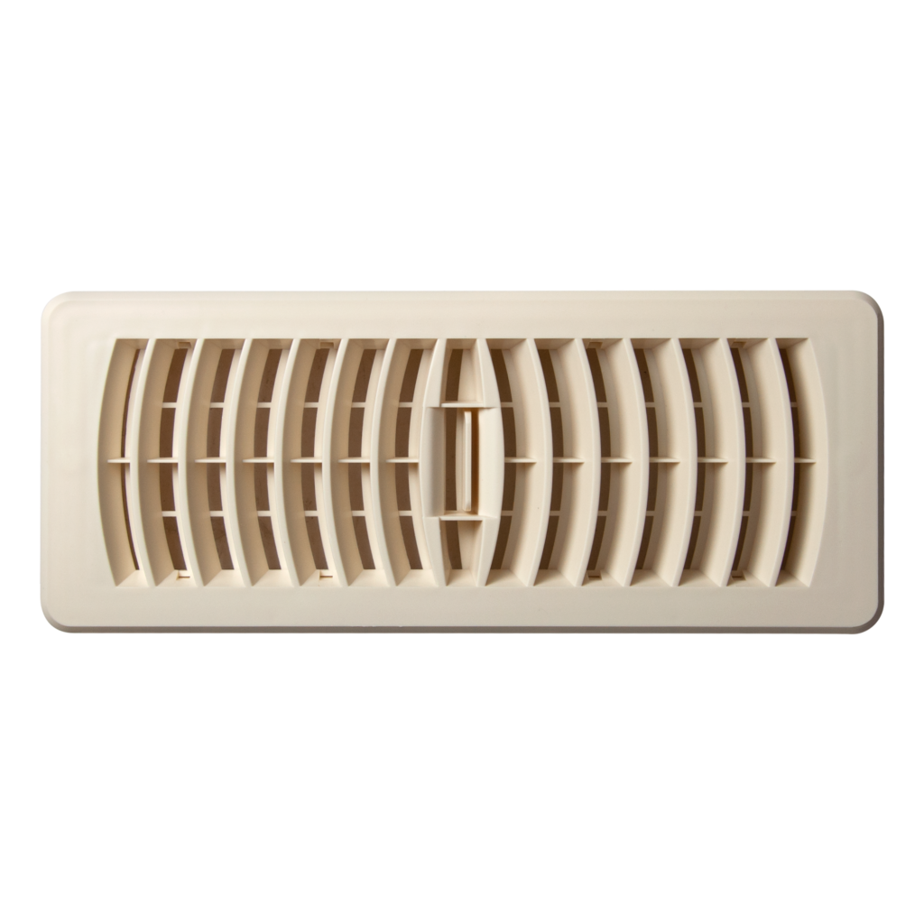 ABS Plastic Floor Vent - Cream - JPM Distribution Ltd.